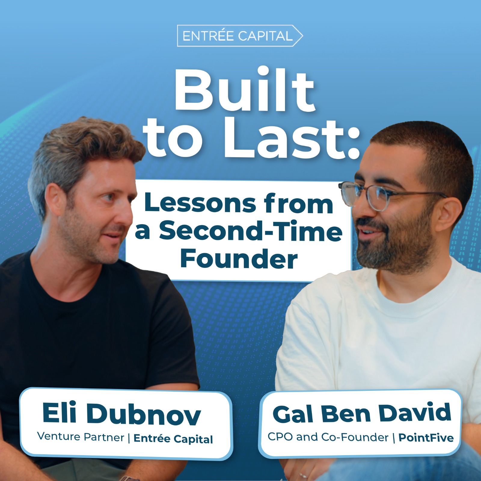 Lessons from a Second-Time Founder - SPOTLIGHT Series by Entrée Capital